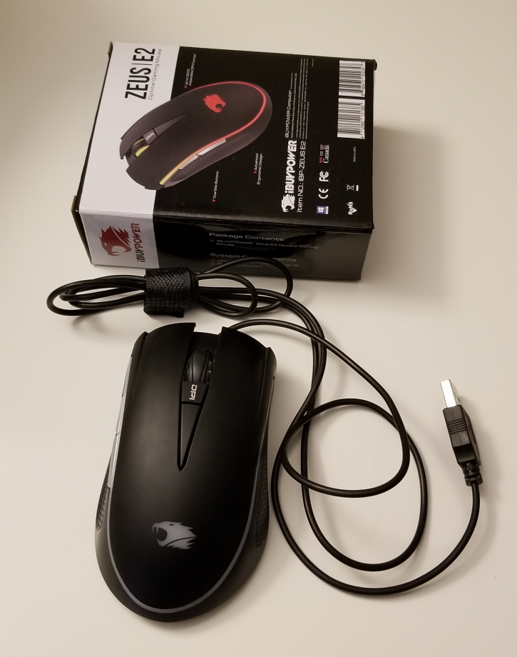 iBuyPower Zeus E2 3200 DPI Optical 게임밍 마우스