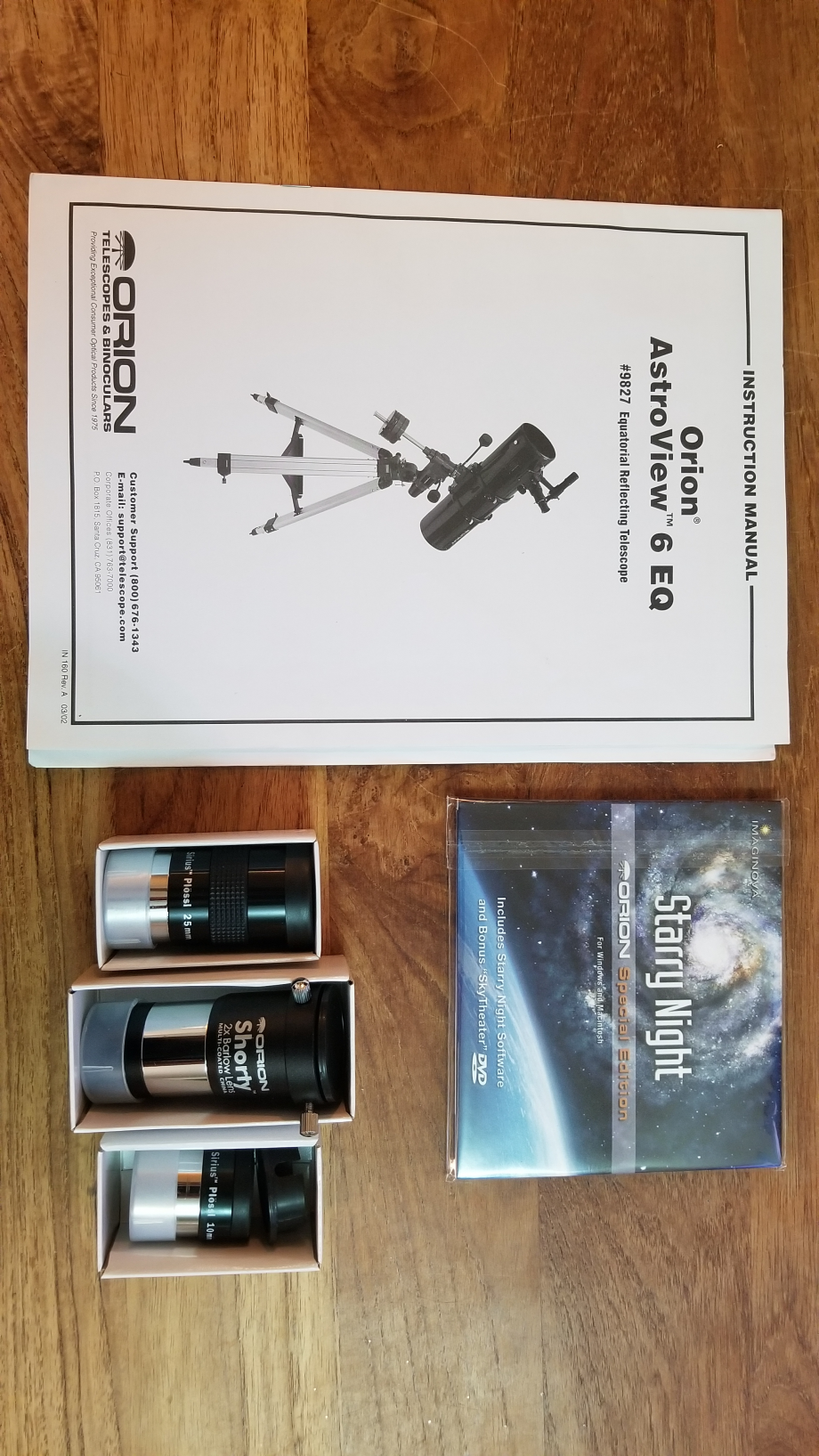 천체망원경 Orion 9827 AstroView 6 Equatorial Reflector