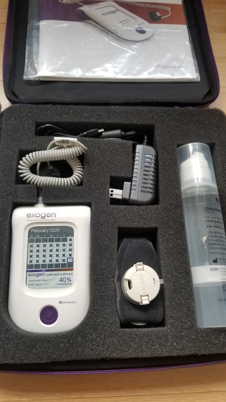 Exogen Ultrasound Bone Healing System (Bioventus)