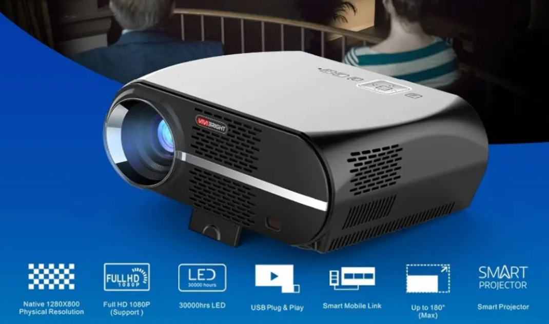 VIVIBRIGHT GP100 LED 프로젝터 (가격인하!)