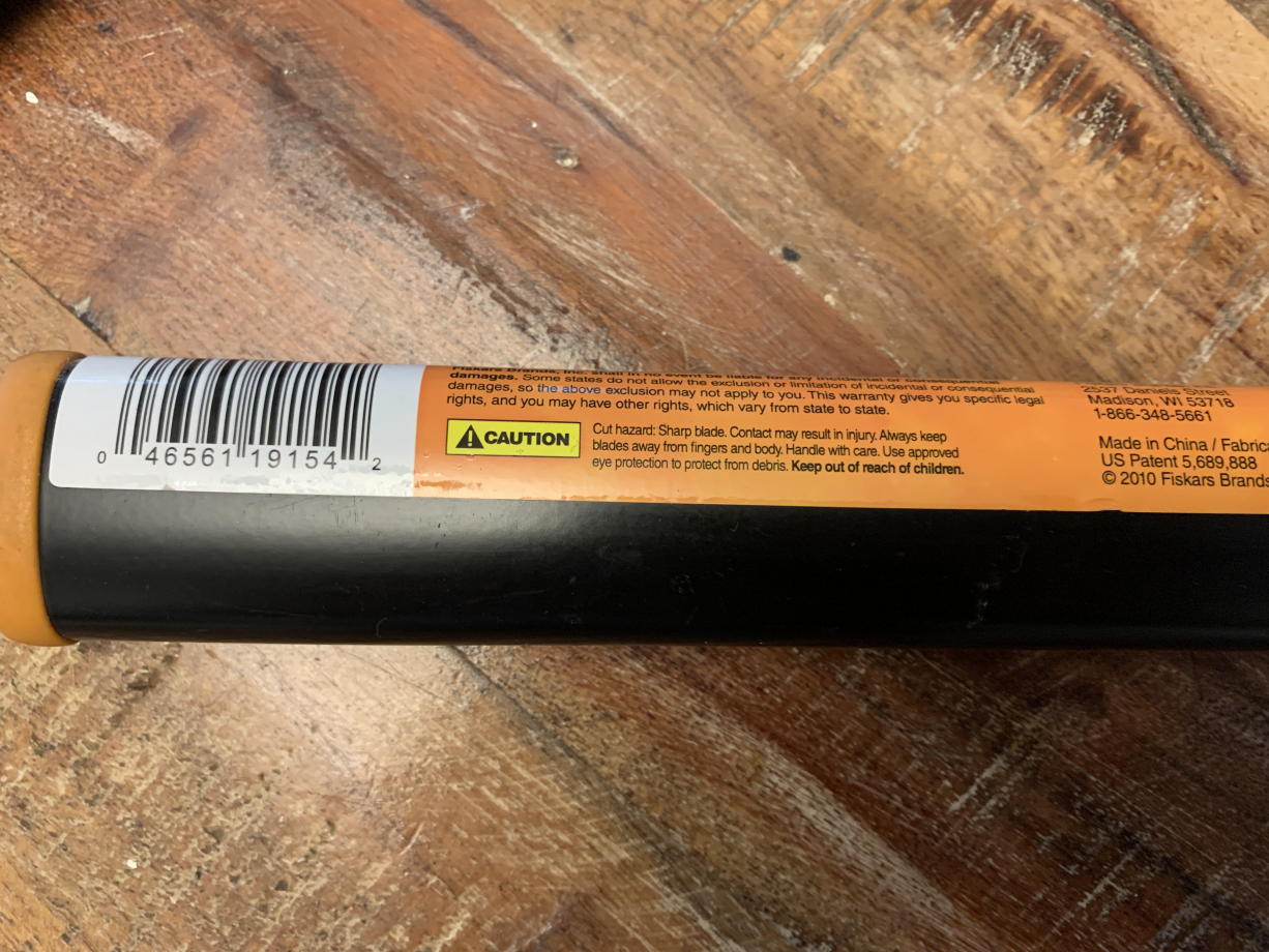 Fiskars 9154 PowerGear 32-Inch Bypass Lopper