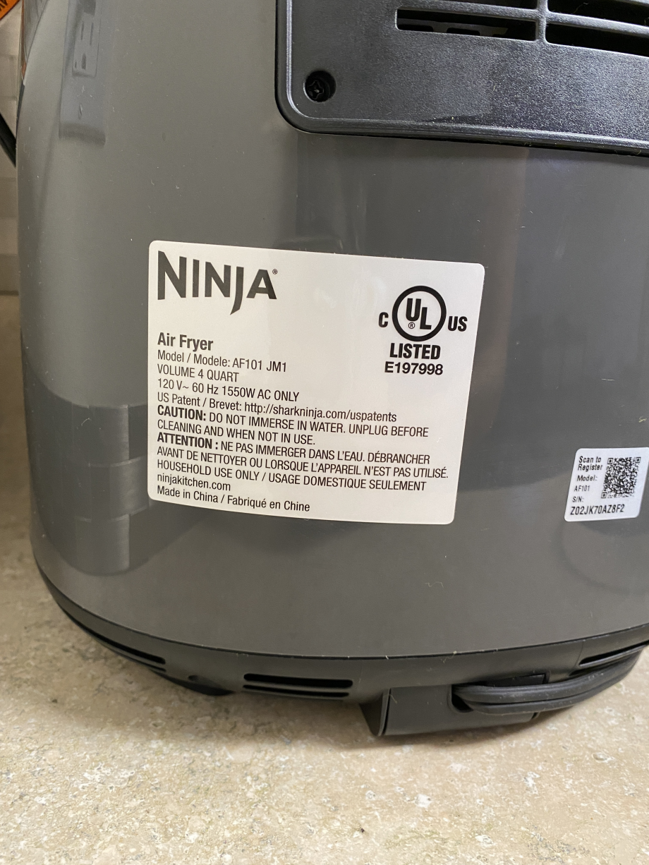Ninja AF101 Hot air Fryer 에어프라이어