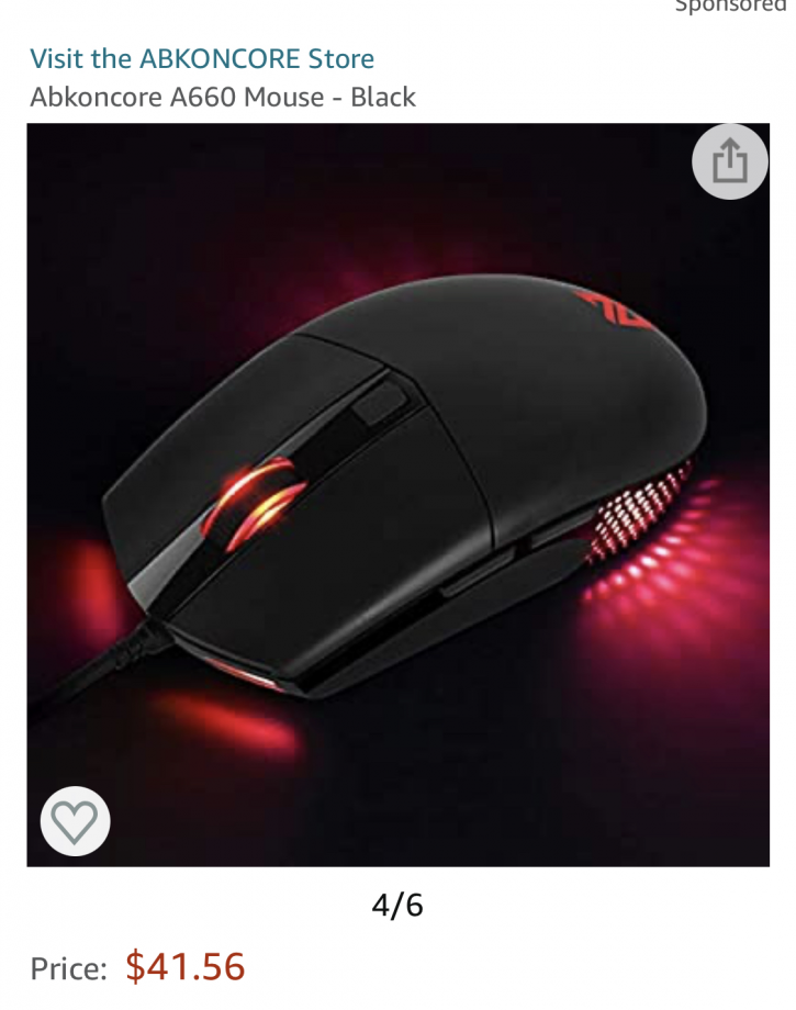 NEW Abko 마우스 A660