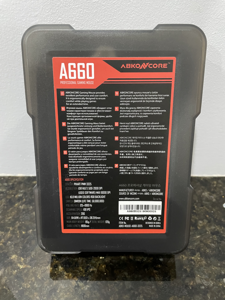 NEW Abko 마우스 A660