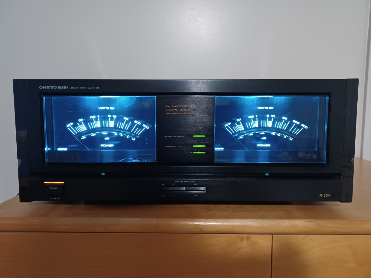 Onkyo M504 오디오 파워 앰프