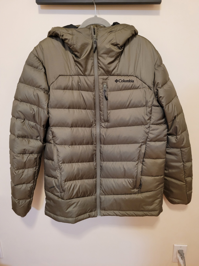 Columbia down jacket