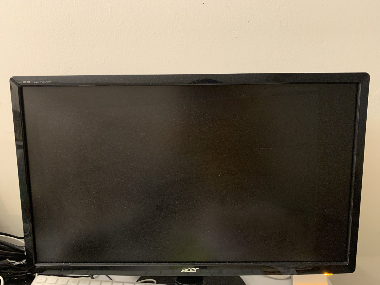 65’ LG TV, 24’ Acer computer monitor