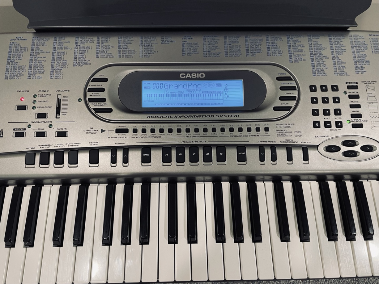 카시오 전자 키보드 피아노 casio keyboard piano