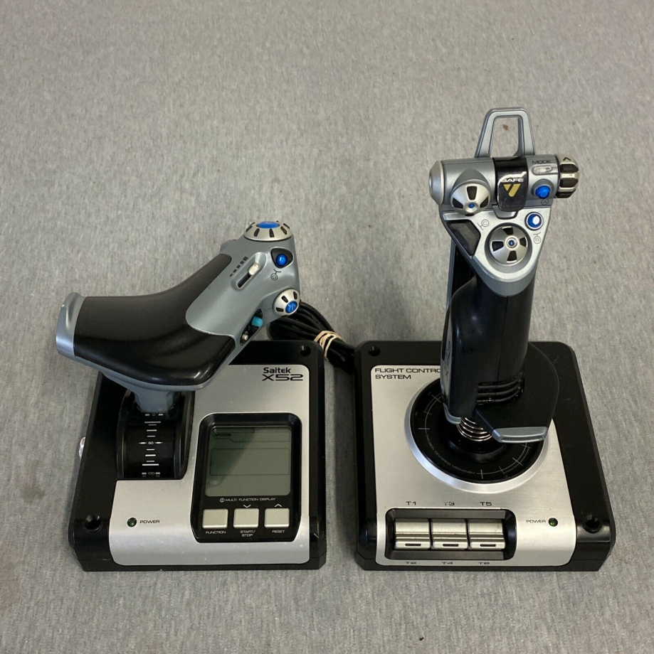 Saitek x52 Pro Flight Control System Joystick/Thro