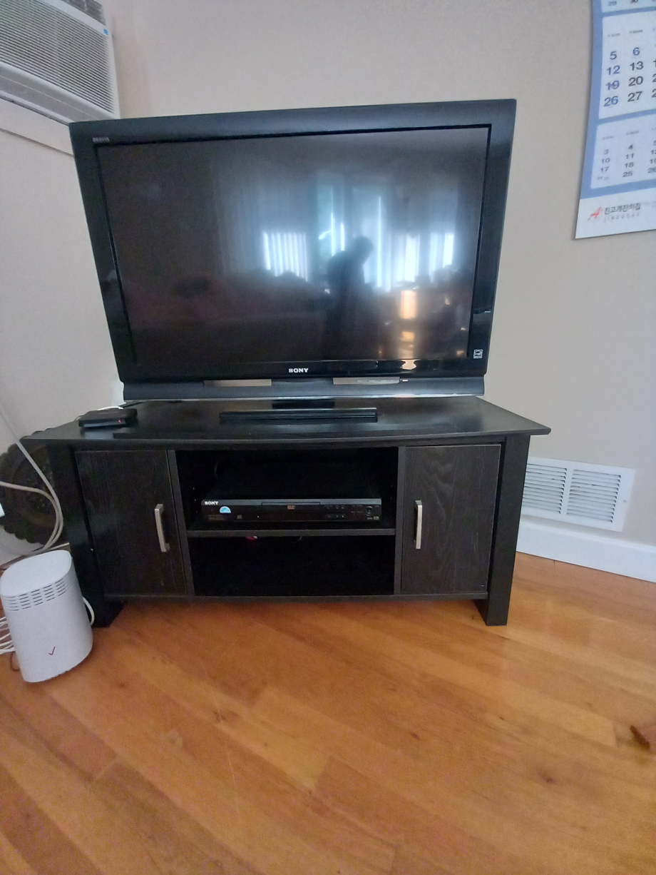 Sony 42inch TV+ Stand+Sony DVD player