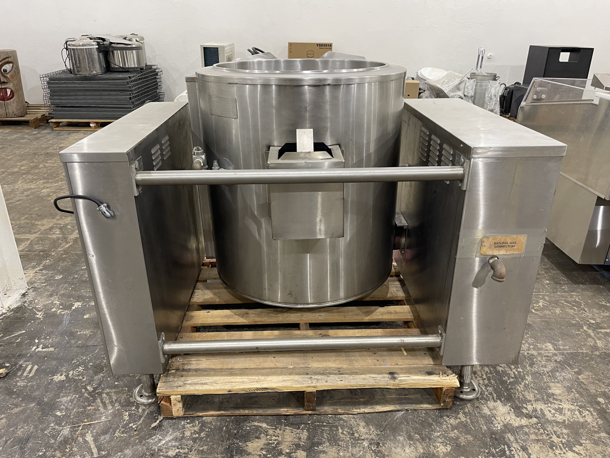 Market Forge FT-40GLS 40 gal Tilting Steam Kettle