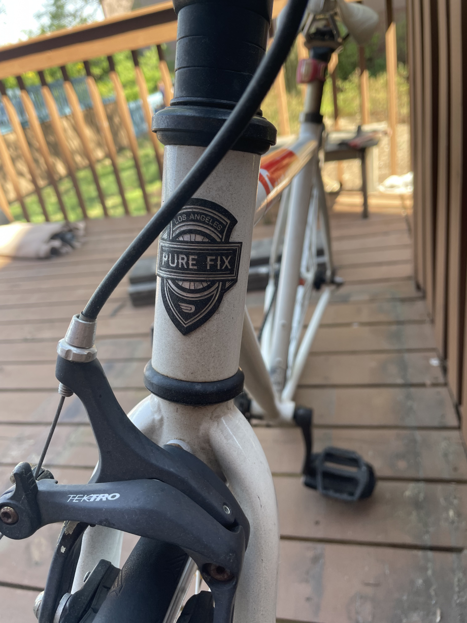 Pure fix bicycle single or fixed