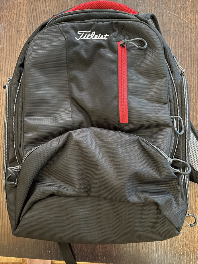 New Titleist backpack