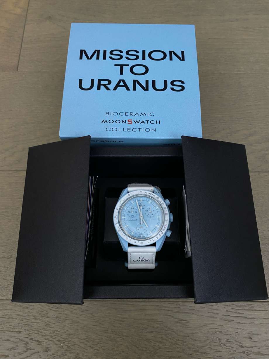 Swatch Omega Moonswatch Mission to Uranus
