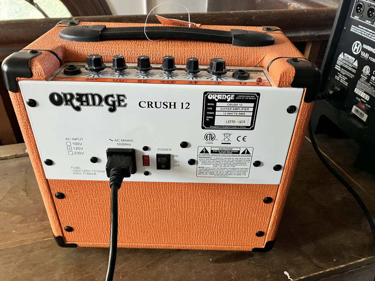 Orange crush 12 guitar amp