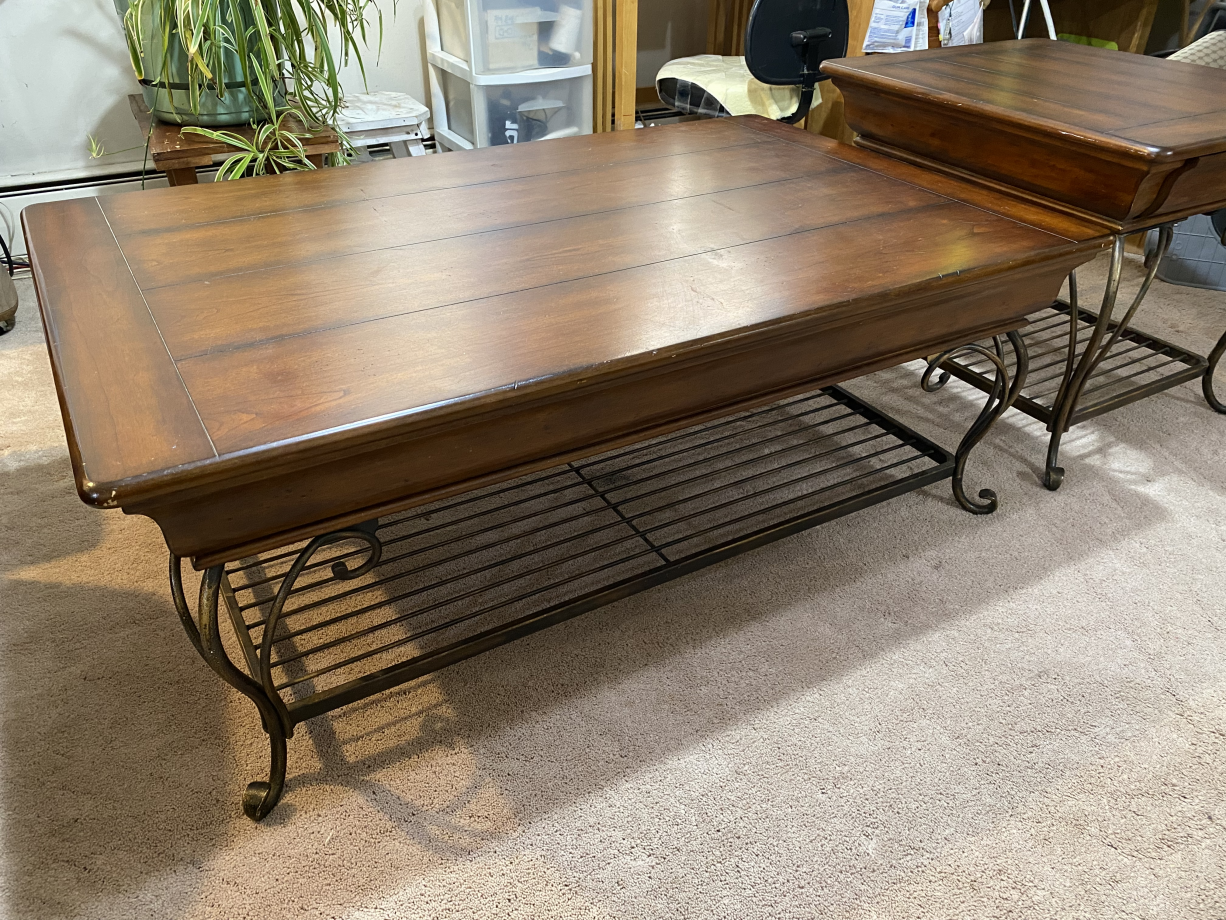 Washer/Dryer, Samsung Curved TV’s, Coffee tables