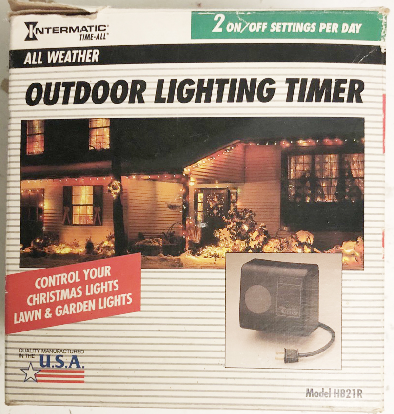 Intermatic Outdoor Timer HB21R Christmas light